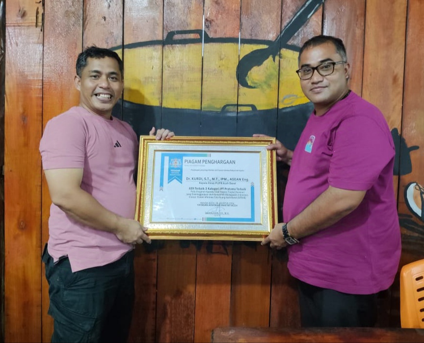 Kadis PUPR Aceh Barat Dapat Piagam Penghargaan dari YARA